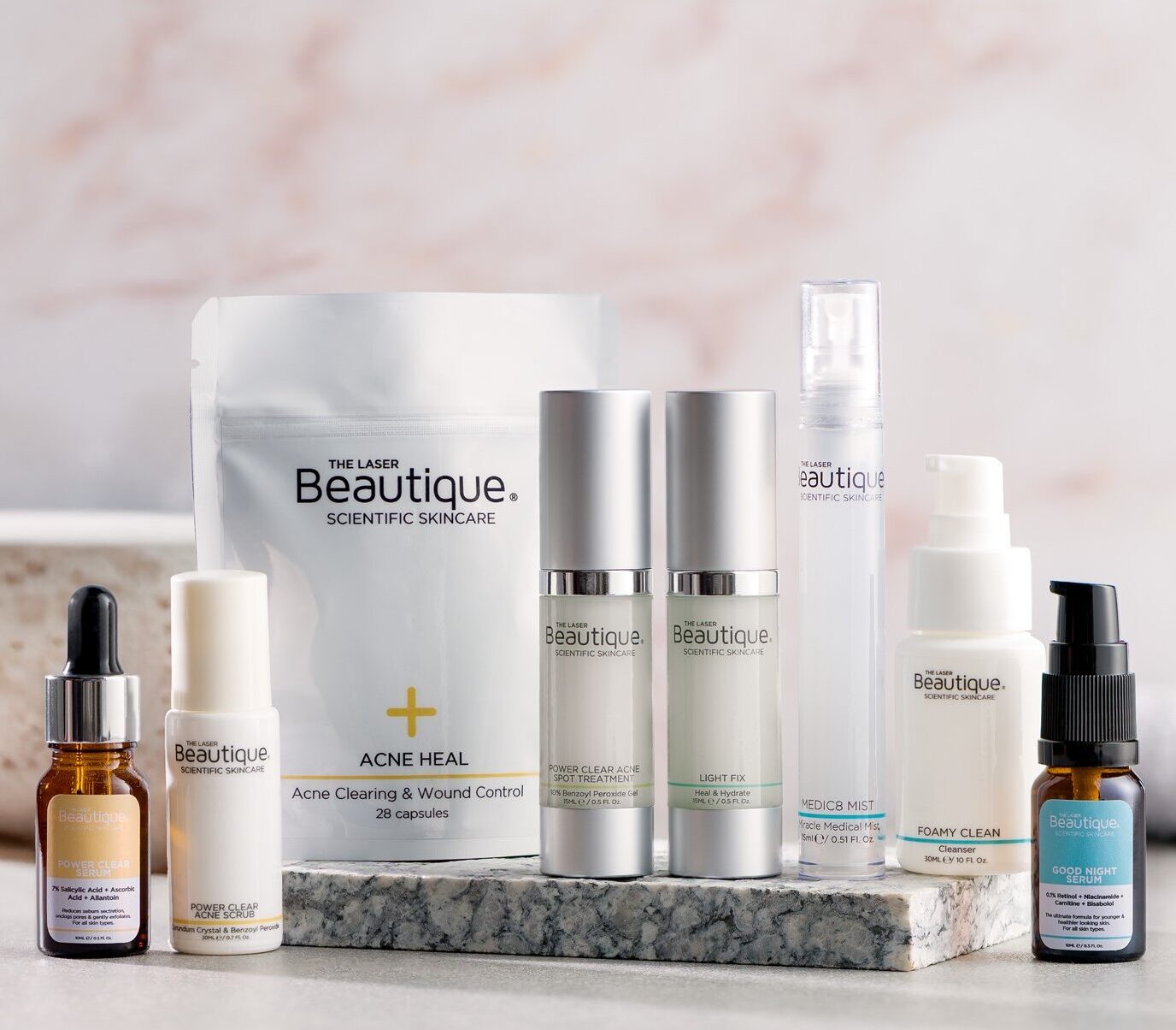 The Laser Beautique Scientific Skincare Acne Starter Kit: Your Journey ...